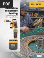 Insulation Resistance Test Values Table | PDF