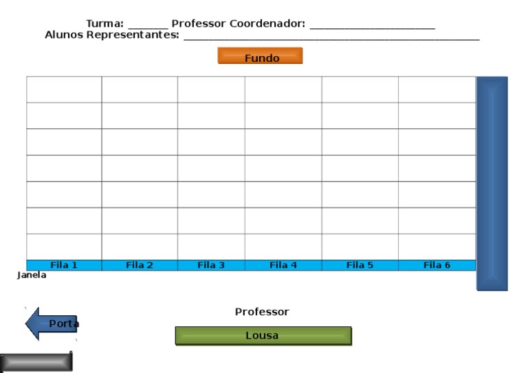 Mapa de Sala de Aula | PDF