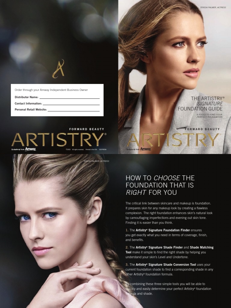 The Artistry Foundation Guide: Signature
