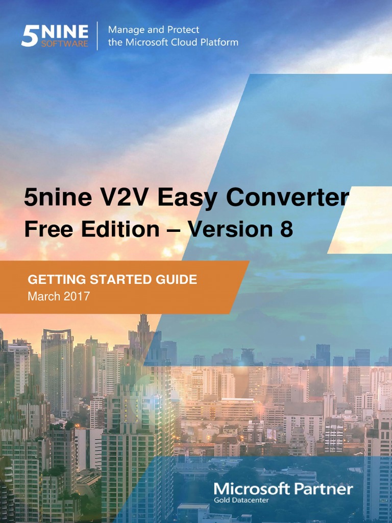 5nine V2V Easy Converter - Getting Started Guide - Free Edition | PDF ...