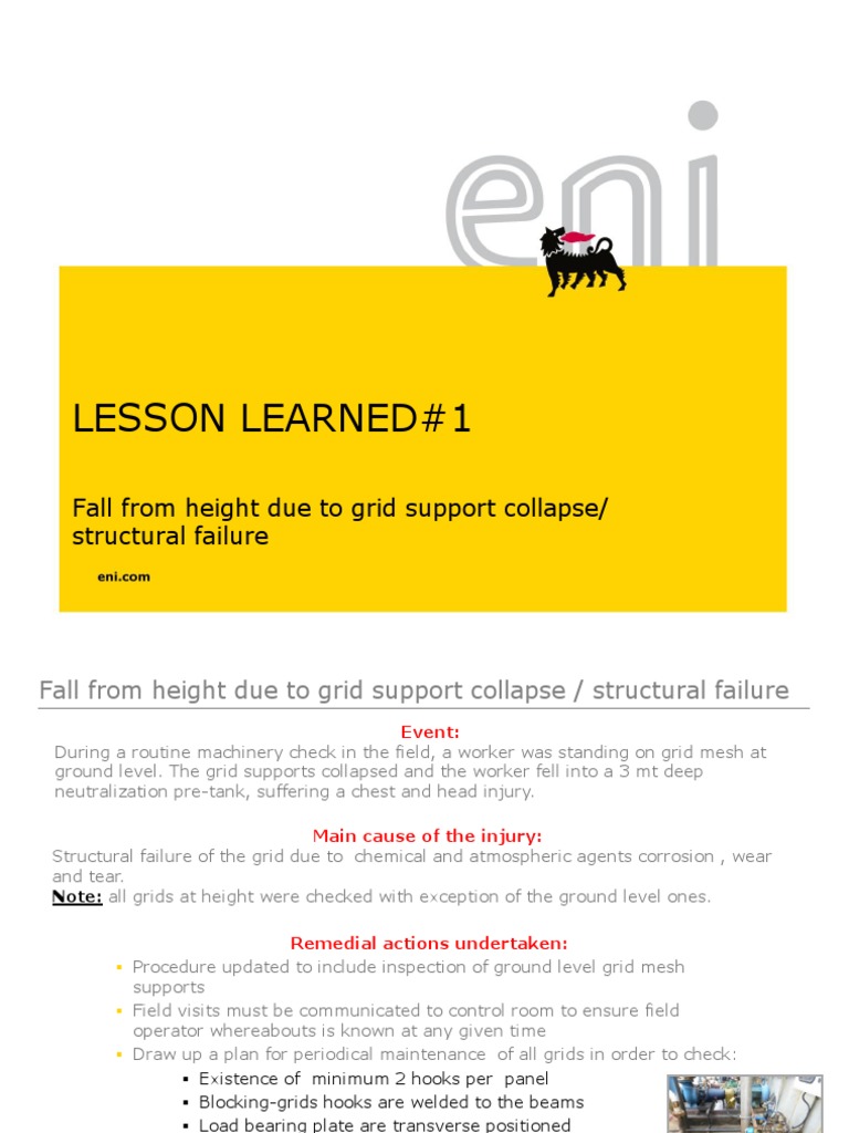 Grid Support Collapse Safety Lessons | PDF | Science & Mathematics ...