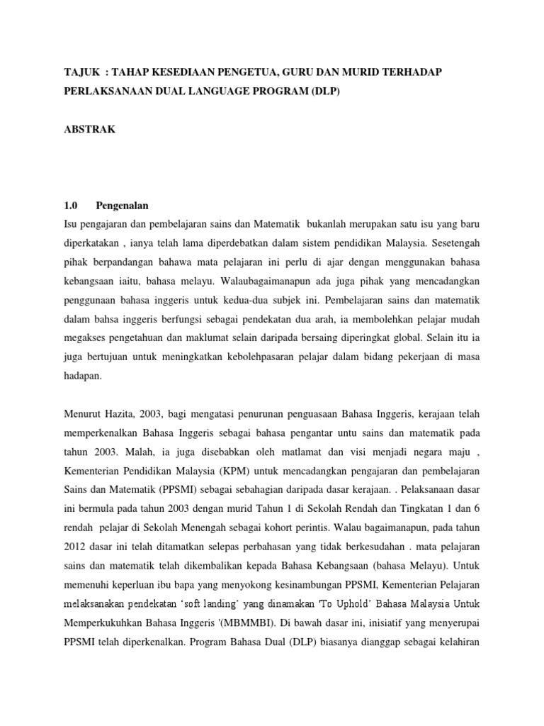 Keberkesanan DLP | PDF