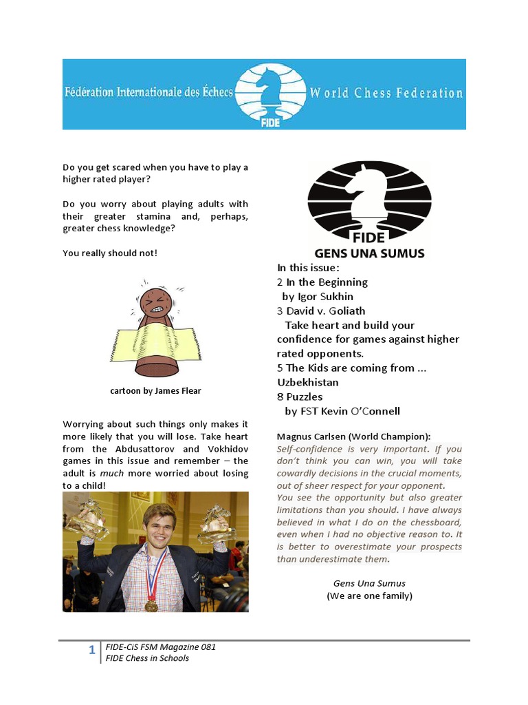 FIDE Magazine | PDF | Chess | Chess Openings
