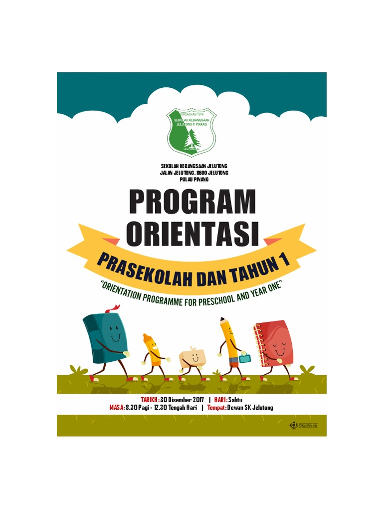 Buku Program Orientasi Tahun 1 2018 | PDF