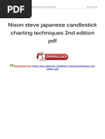 Steve Nison Japanese Candlestick Charting Techniques | PDF