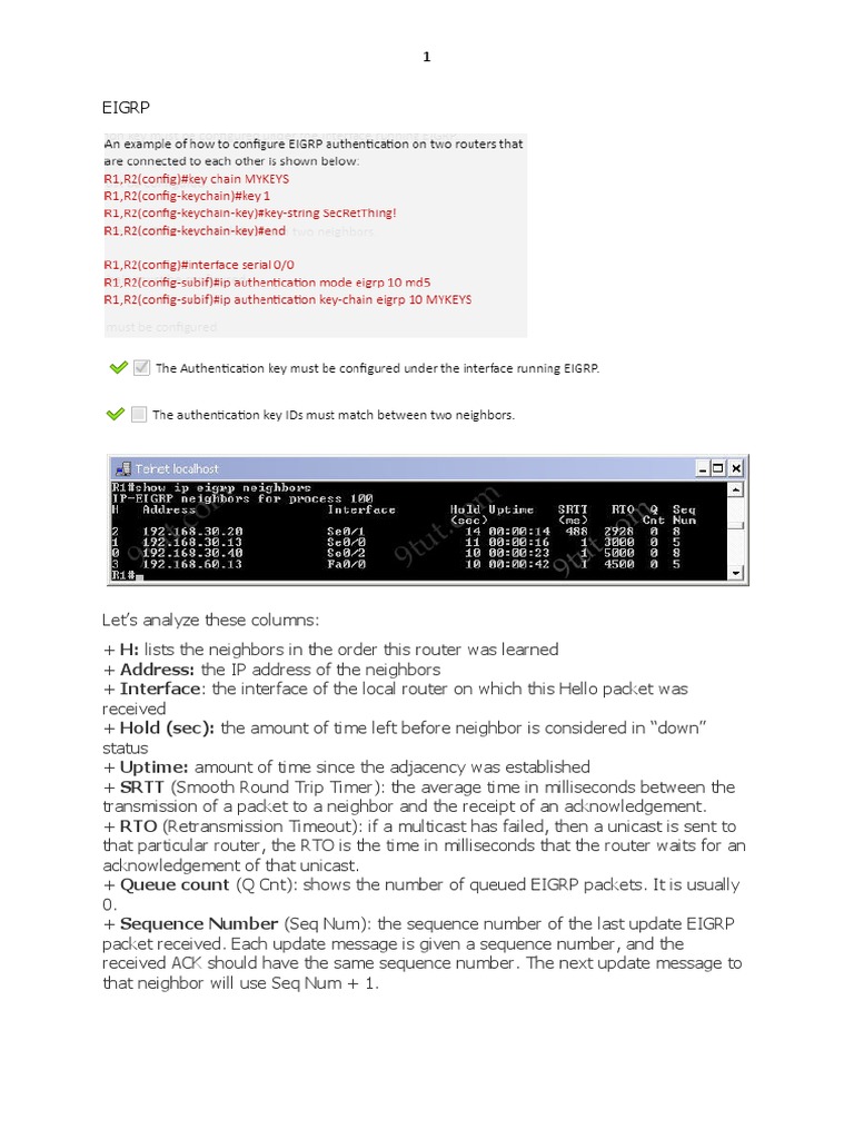 9tut Notes | PDF | Transmission Control Protocol | Router (Computing)