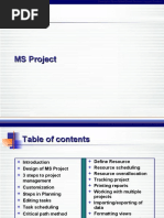 Microsoft Project Quick Reference Guide | PDF | Tab (Gui) | Project ...