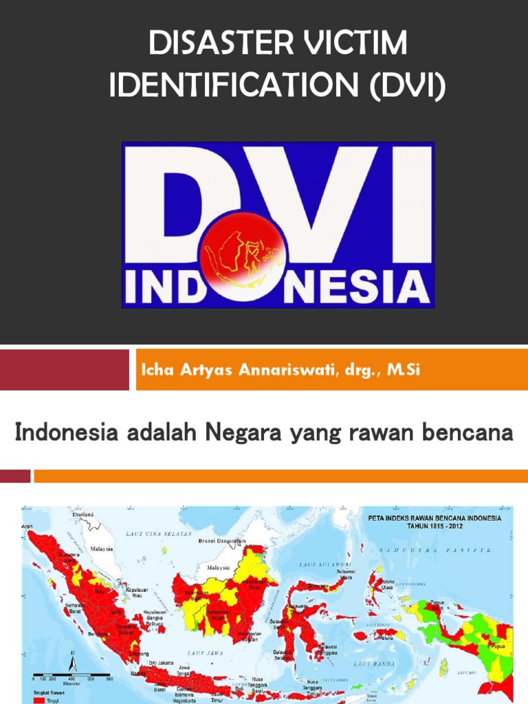 Disaster Victim Identification (Dvi) | PDF