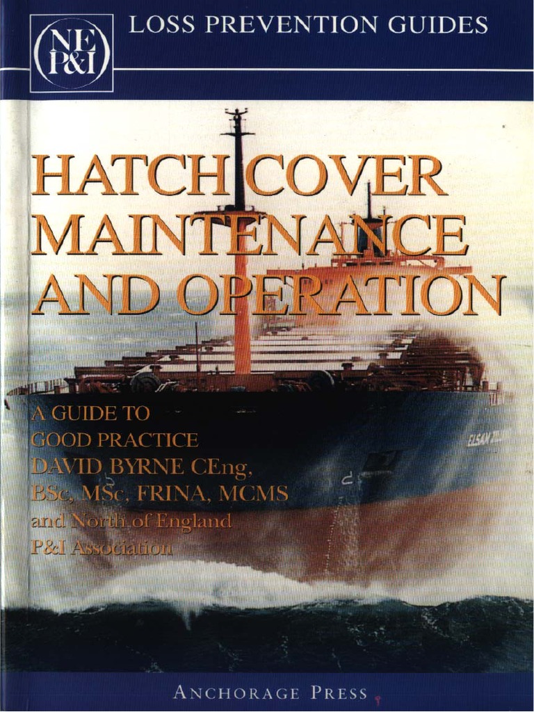 Hatch Cover Maintenance and Operation PDF | PDF