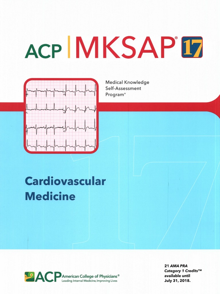 MKSAP 17 Cardiovascular System | PDF | Myocardial Infarction | Coronary ...