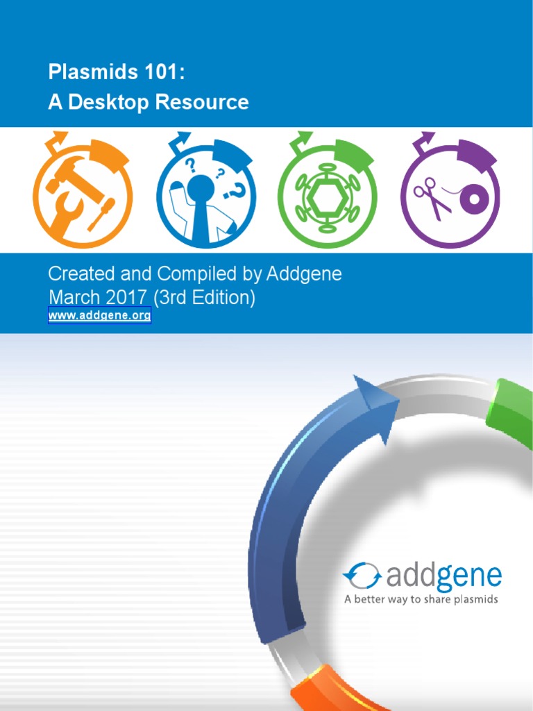 Plasmids 101 Ebook 3rd Ed Final | PDF | Plasmid | Molecular Cloning