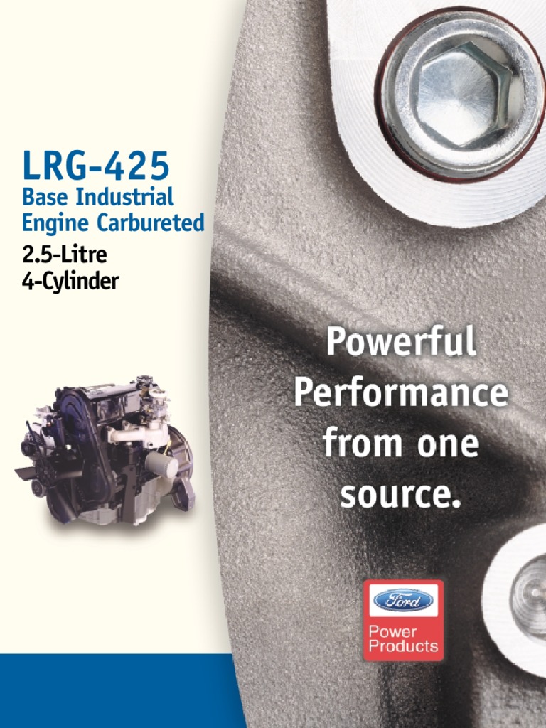Ford 4cyl LRG 425 EFI Spec | Horsepower | Engines