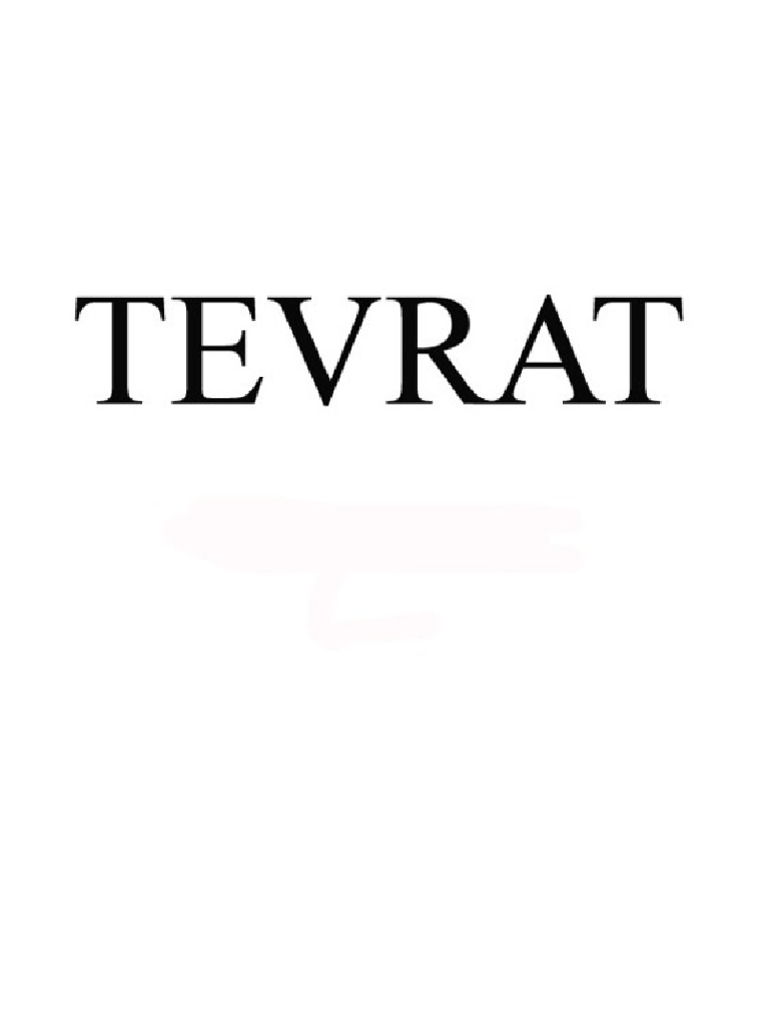 Tevrat | PDF