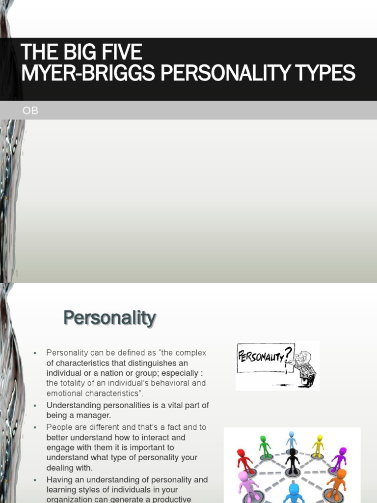 Big Five Personality Traits | PDF | Extraversion And Introversion ...