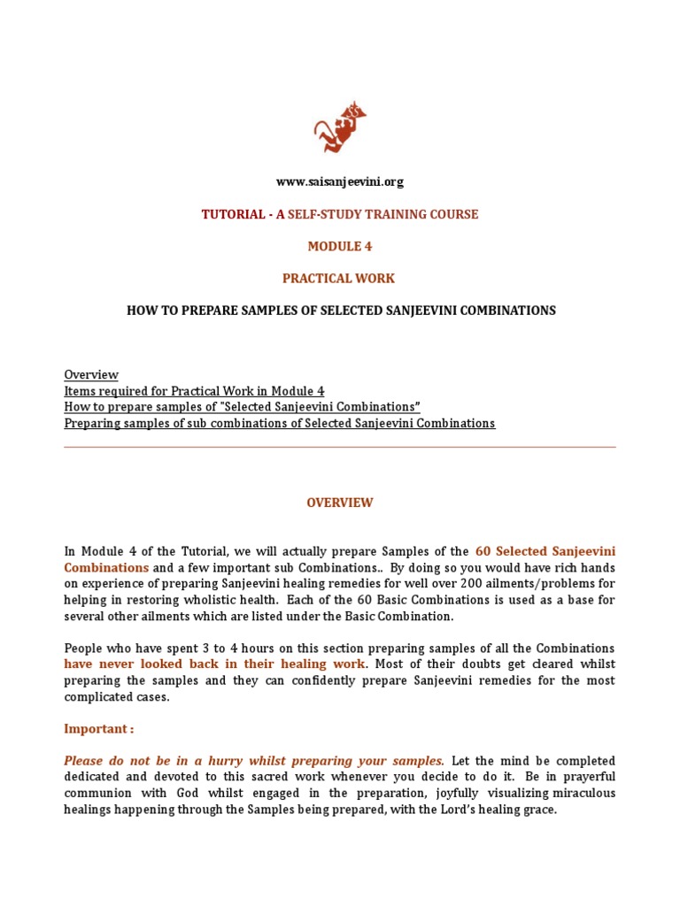 Tutorial Module 4 | PDF | Faith Healing | Wellness