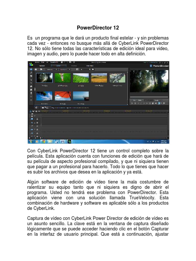 Powerdirector 12 | PDF