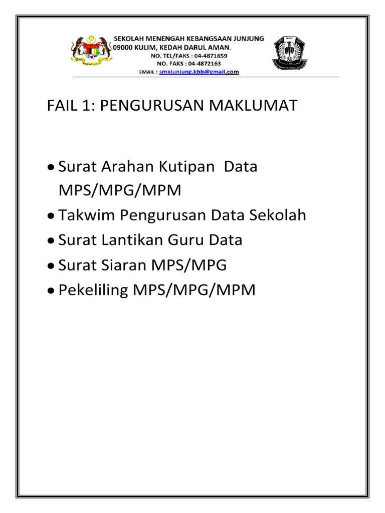 Fail Data | PDF | Karier & Perkembangan