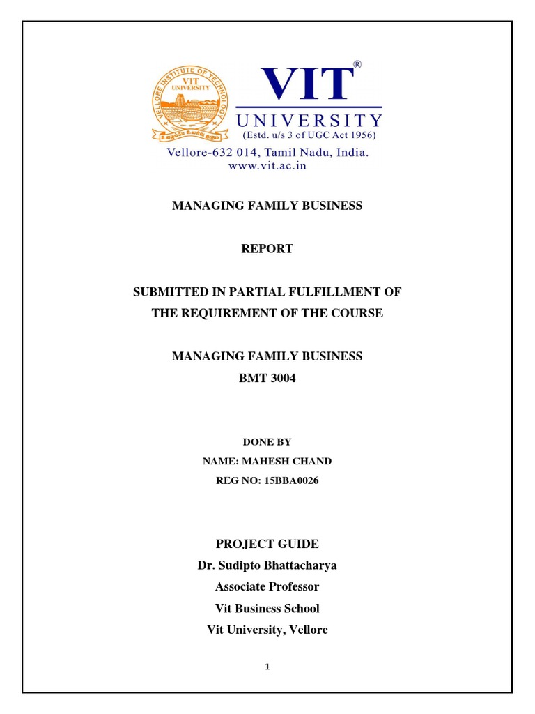 Managing Family Business Insights | PDF | Retail | Business