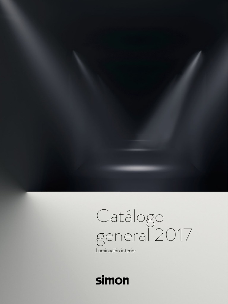 Catalogo General Iluminacion Interior Led Simon 2017 | PDF | Diodo ...