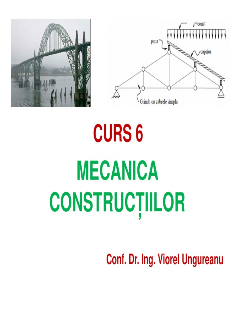Curs Grinzi Cu Zabrele PDF | PDF