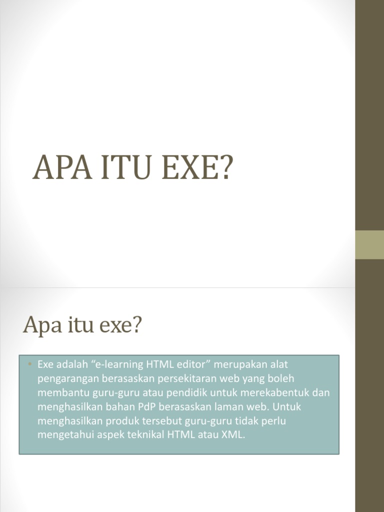 Apa Itu Exe | PDF