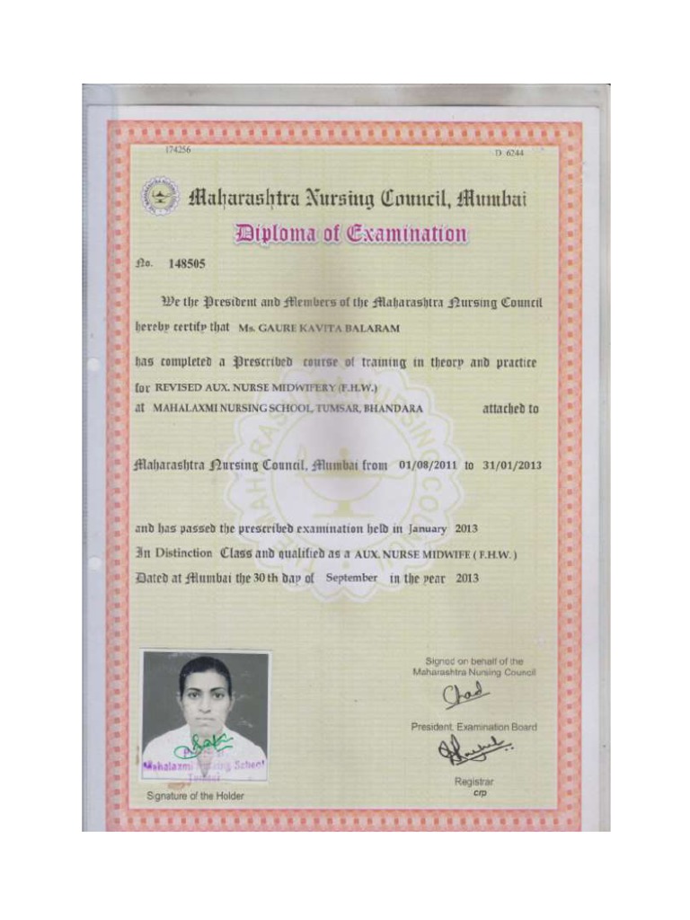 ANM Diploma PDF | PDF