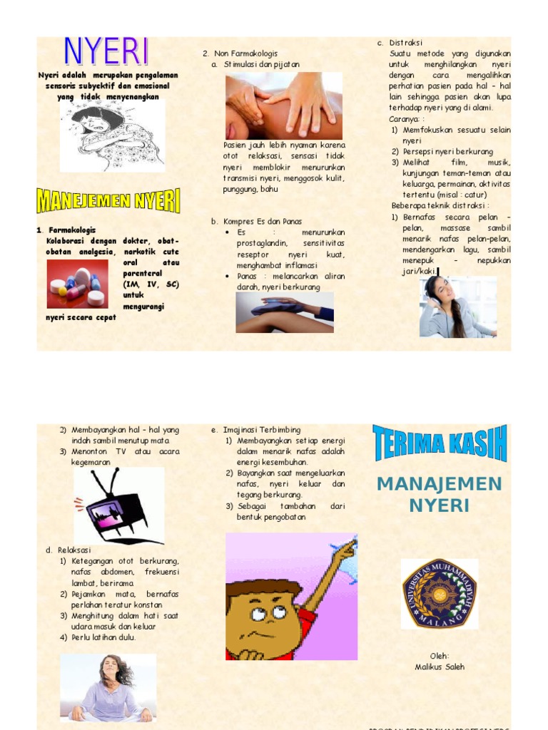 Leaflet Nyeri | PDF