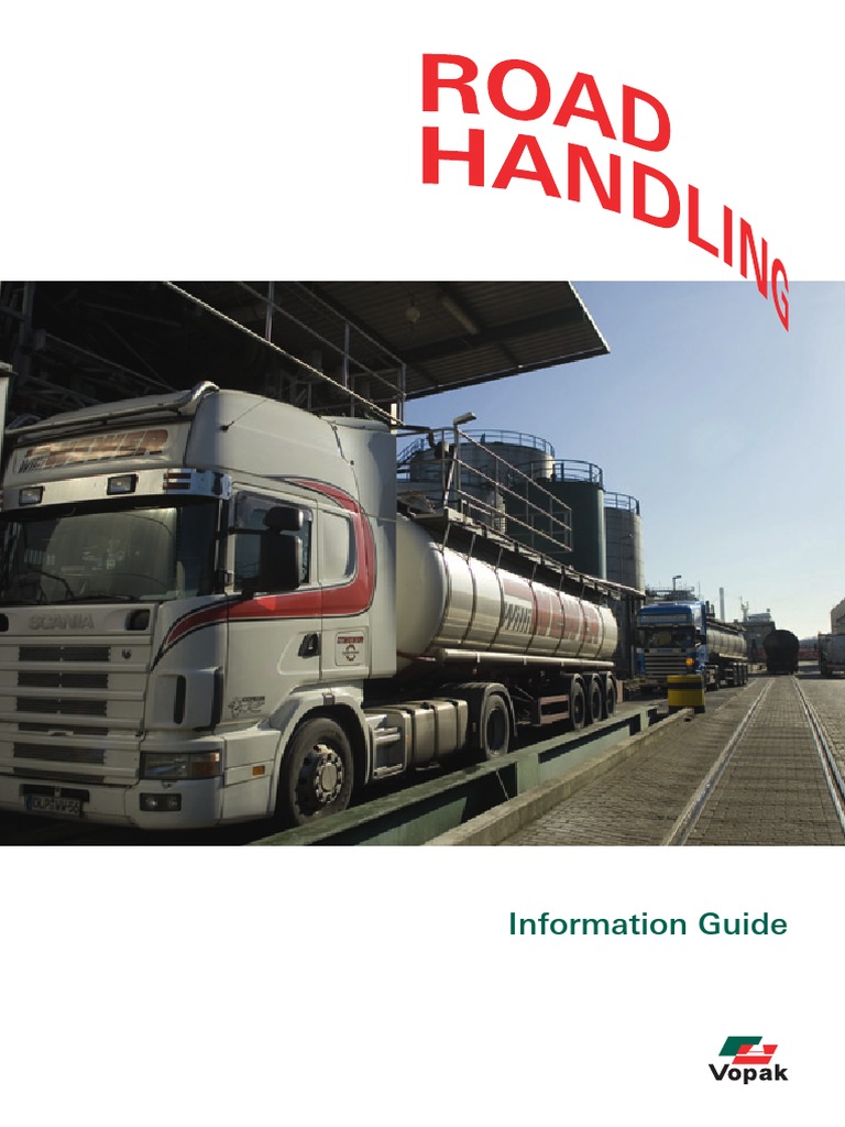English - Road Handling Information Guide | PDF | Truck | Personal ...