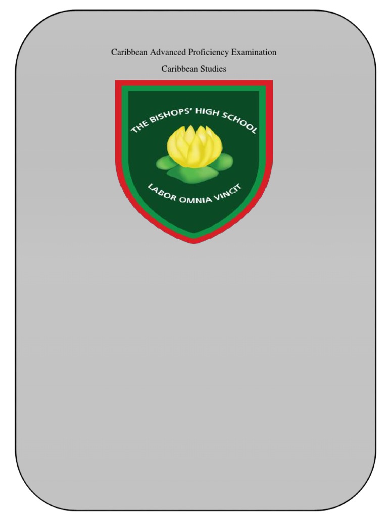 School Based Assessment Jamol Benjamin | PDF | Survey Methodology | Gender