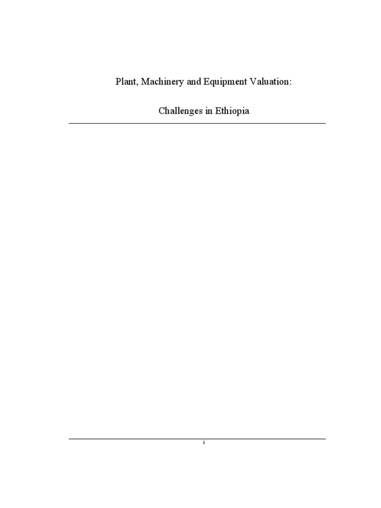 Hailu Worku - Lulu | PDF | Valuation (Finance) | Real Estate Appraisal