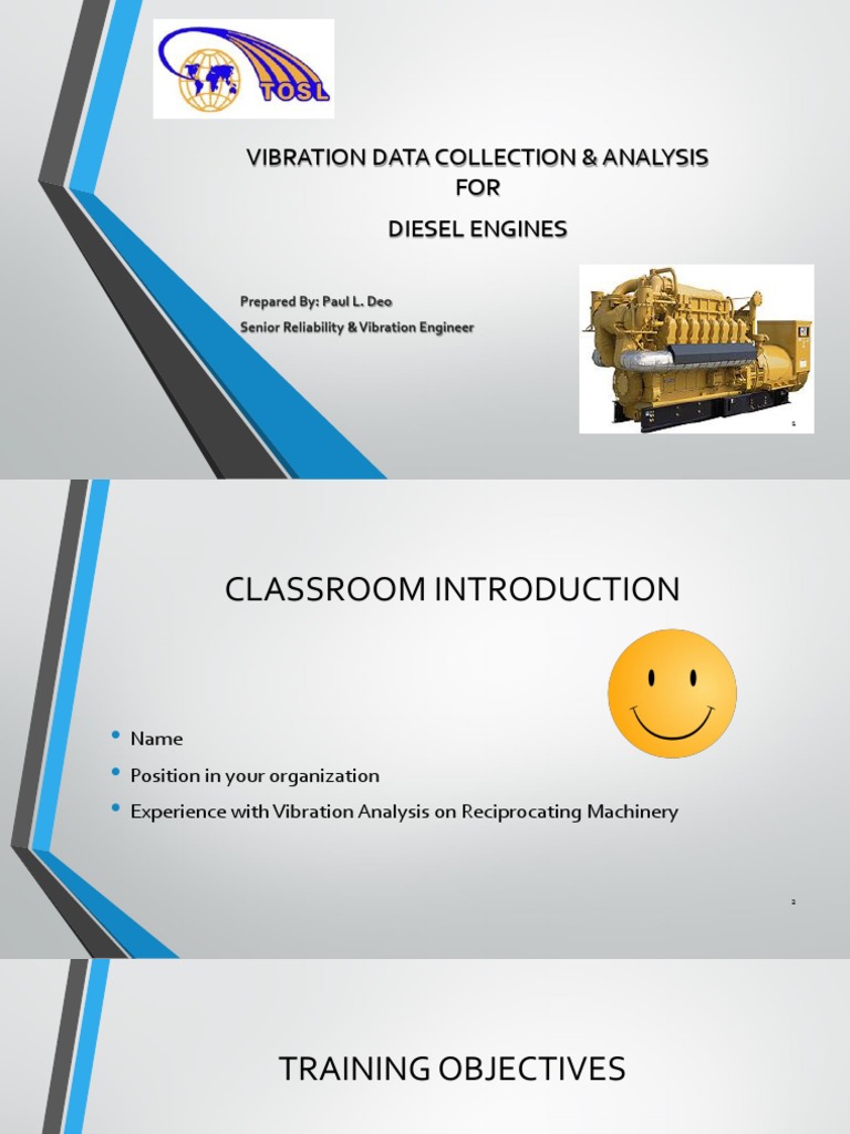 Diesel Engine Vibration Analysis Guide | PDF | Bearing (Mechanical ...