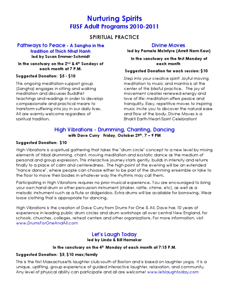 Nurturing Spirits | PDF