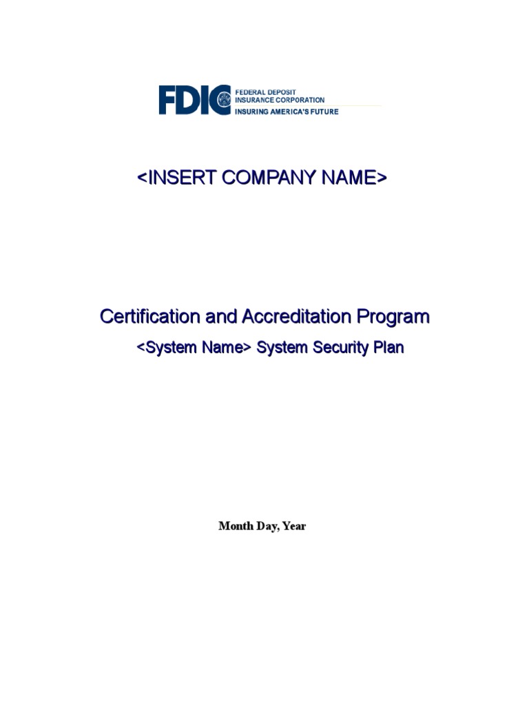 It Security Plan Template | PDF | Computer Security | Security