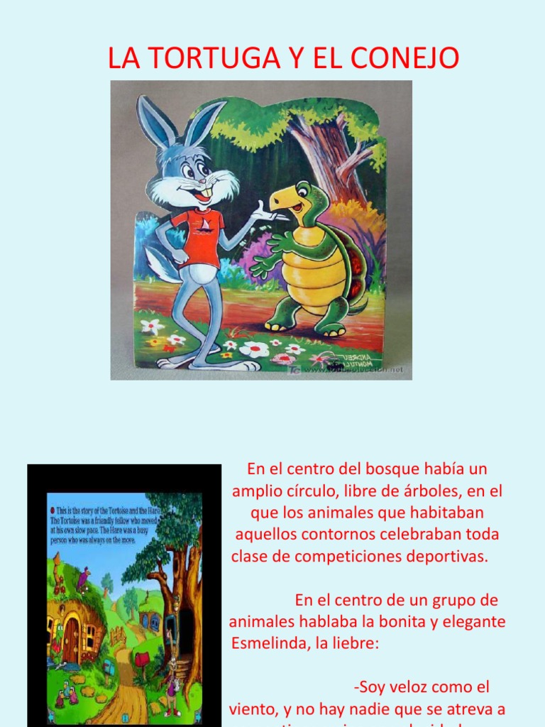 Fabula La Tortuga y El Conejo | Ocio