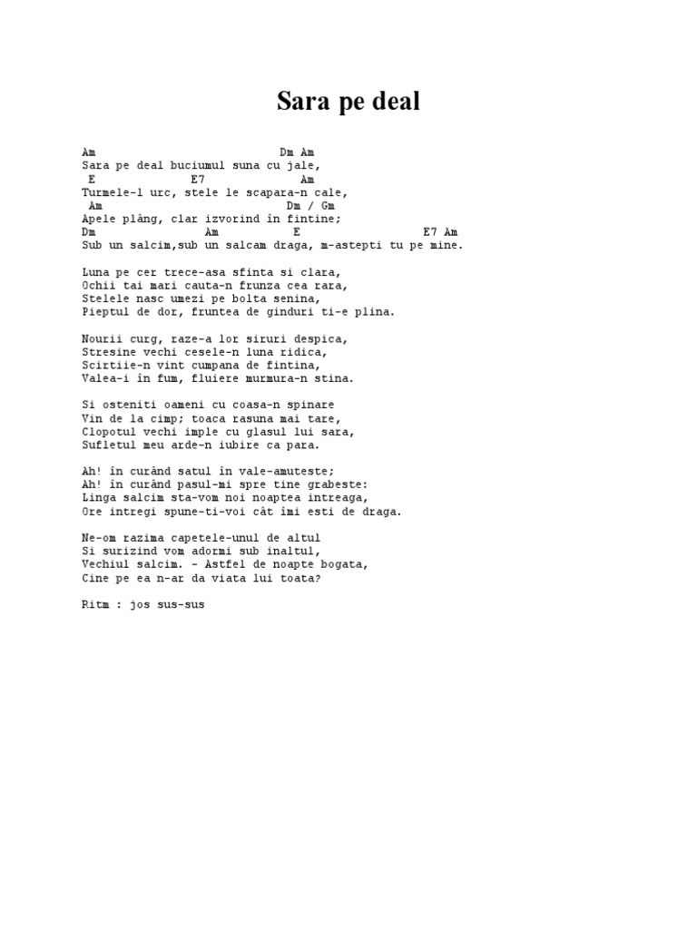 Sara Pe Deal Tab | PDF