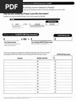 CASHFLOW The Board Game Personal Financial Statement | PDF | Rich Dad ...