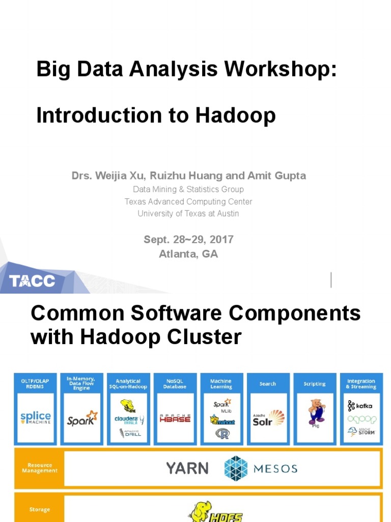 Part 03 Intro To Hadoop | PDF | Apache Hadoop | Computer Cluster