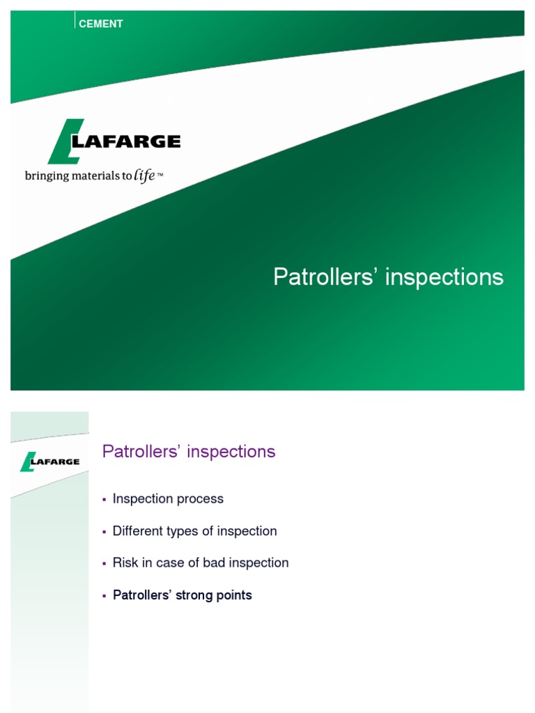 First Level Inspection Introduction | PDF | Systems Science | Systems ...