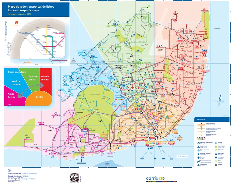 Mapa Carris | Descargar gratis PDF | Transporte ferroviario eléctrico ...