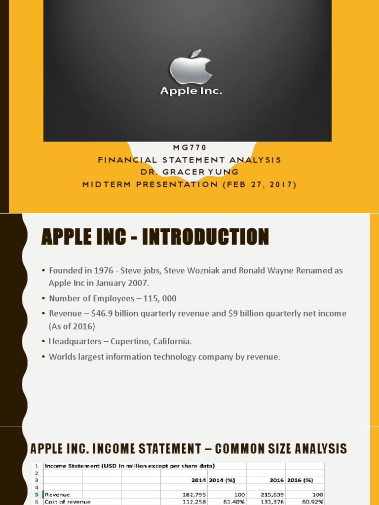 APPLE | PDF | Equity (Finance) | Investing