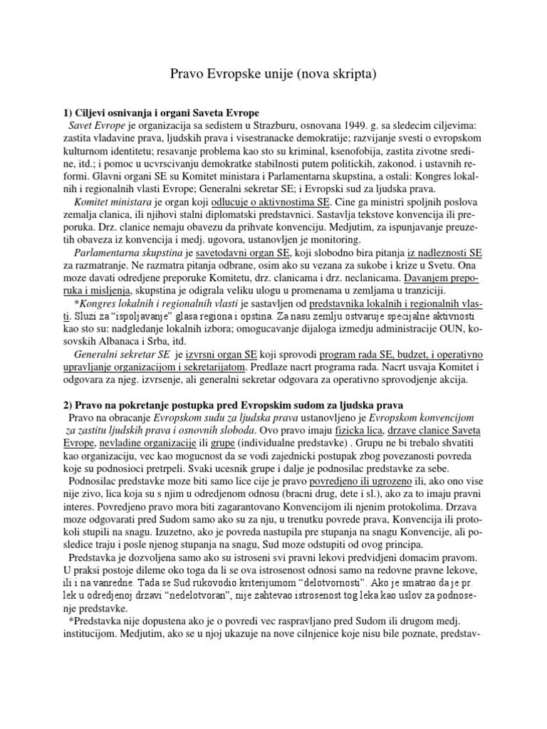 Nova Skripta EU | PDF