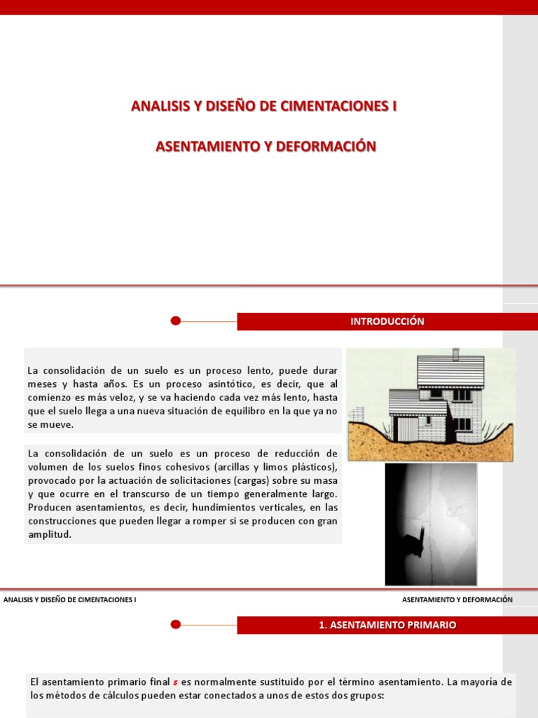 Tipos de Asentamiento en Cimentaciones | Elasticidad (Física ...