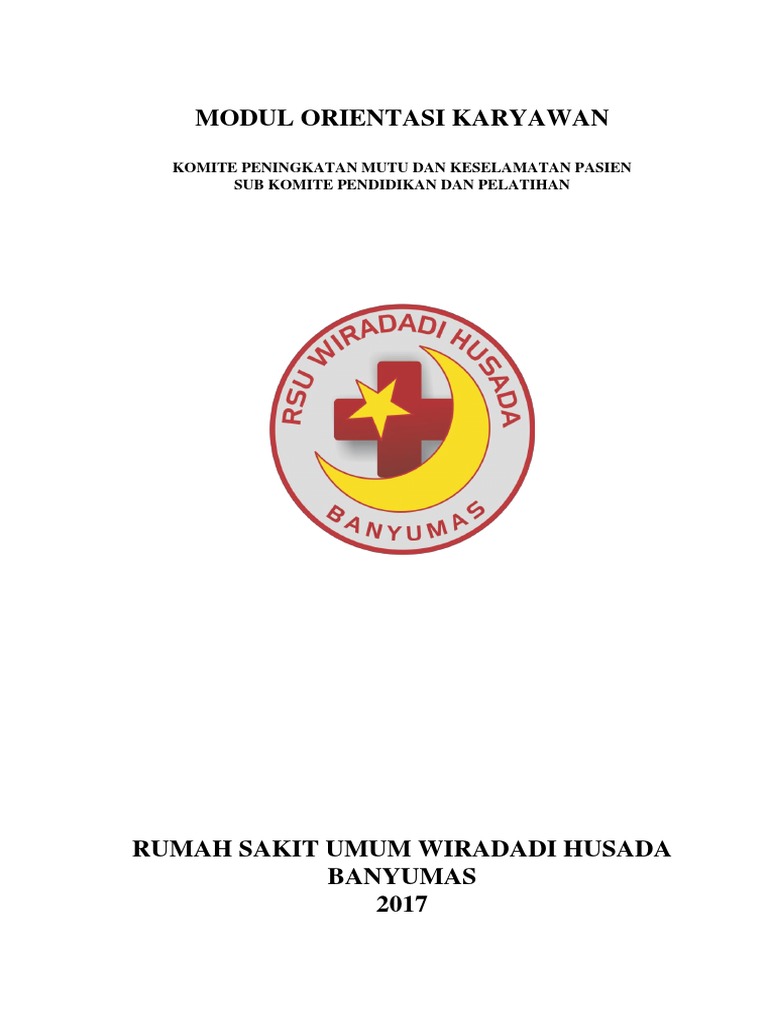 Modul Orientasi Karyawan Komite PMKP | PDF