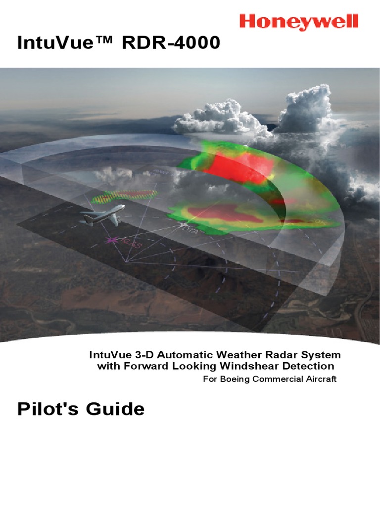 Honeywell RDR 4000 Weather Radar Pilot39s Handbook | PDF | Radar | Hail