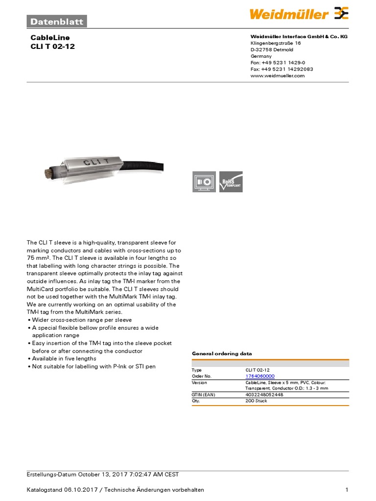 CLI T 02-12 Com | PDF | Manufactured Goods | Nature