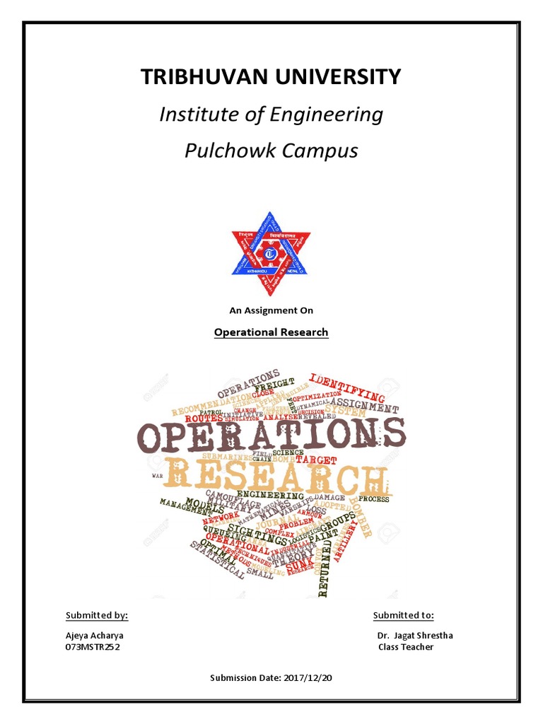 Operational Research Chapter 3 Solution Hilier | PDF | Linear ...