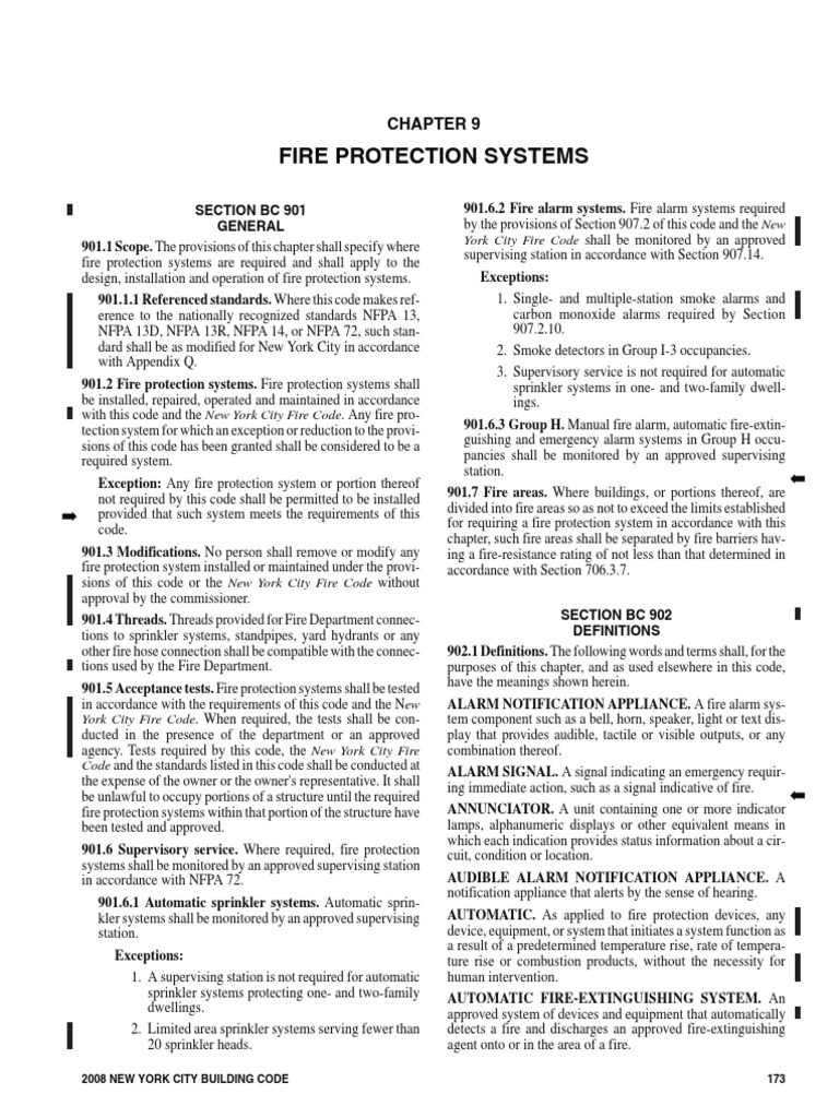 Chapter 9 - Fire Protection Systems PDF | PDF | Fire Sprinkler System ...