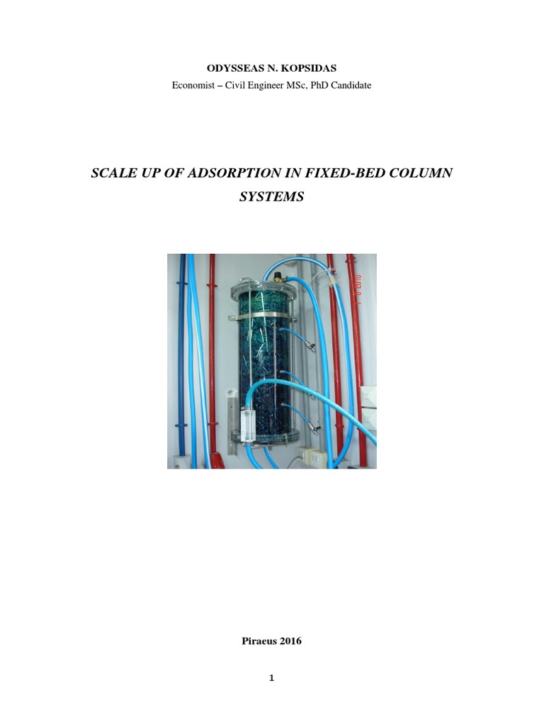 Scale Up | PDF | Adsorption | Chemical Process Engineering