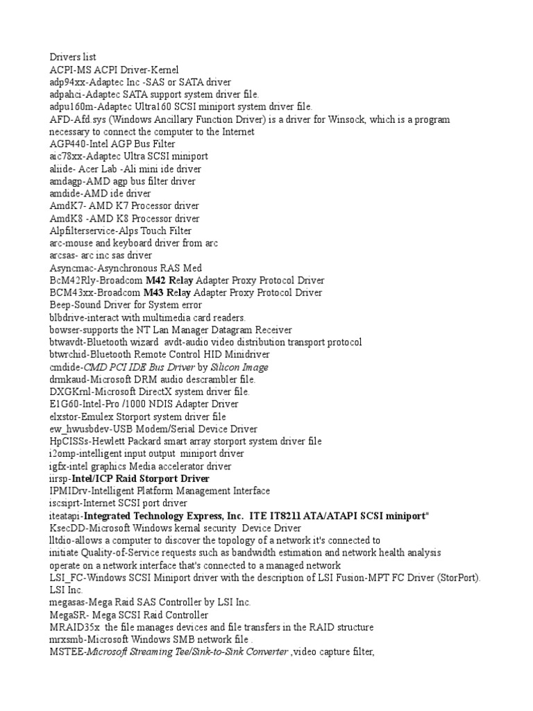 Device Driver | PDF | Device Driver | Microsoft Windows