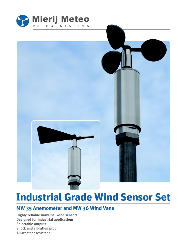 Reliable Industrial Grade Wind Sensors for Measuring Wind Speed and ...